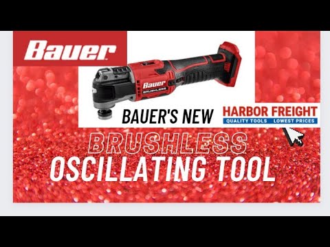 BAUER 20V Brushless Oscillating Tool - YouTube