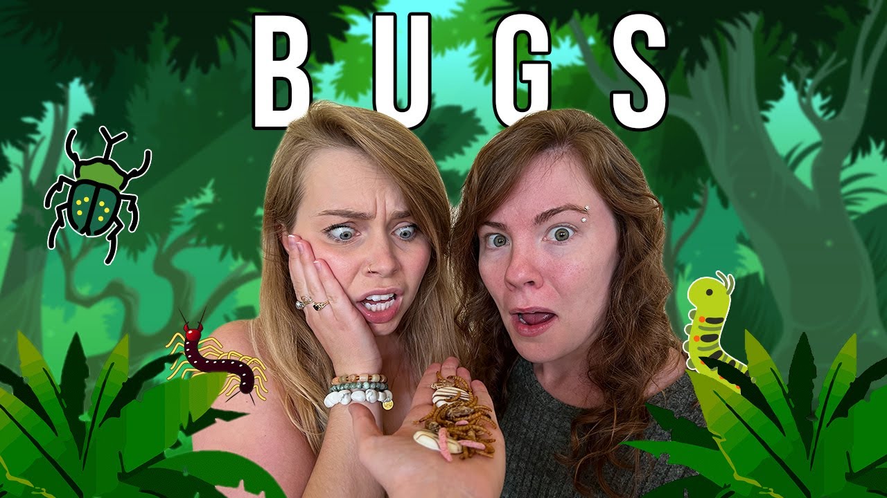 We Ate BUGS! - Hailee And Kendra - YouTube