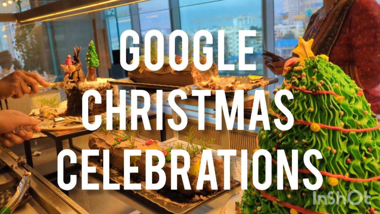 Christmas celebrations at Google | Grinch Punch | Cake mixing | Google ...
