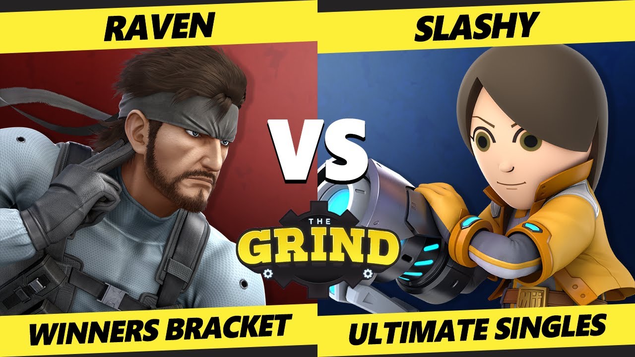 The Grind 196 - Raven (Snake) Vs. Slashy (Mii Gunner) Smash Ultimate ...