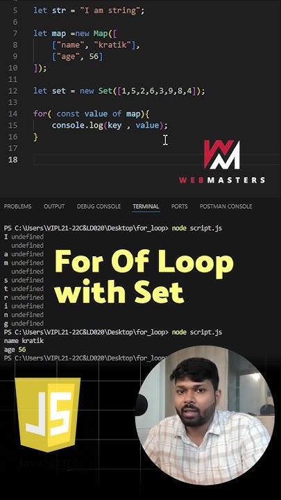 For Of Loop With Set Javascript Coding Coderlife Webdevelopment Placementservices