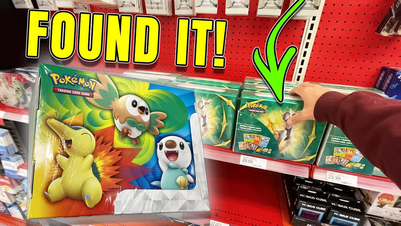 RUN TO TARGET! I Found The Pokémon Card Spring Collector Bundle! - YouTube