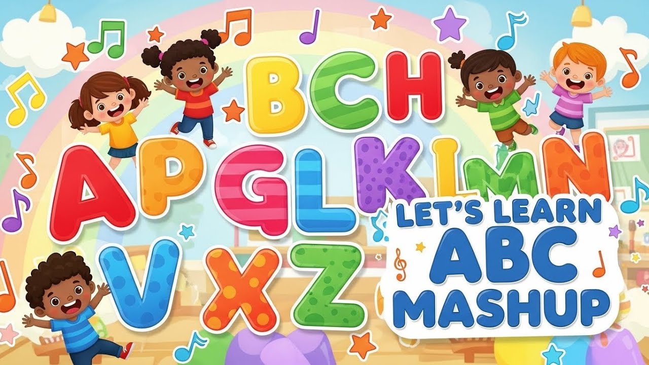 Let’s Learn ABC Mashup | Fun Alphabet Song For Kids - YouTube