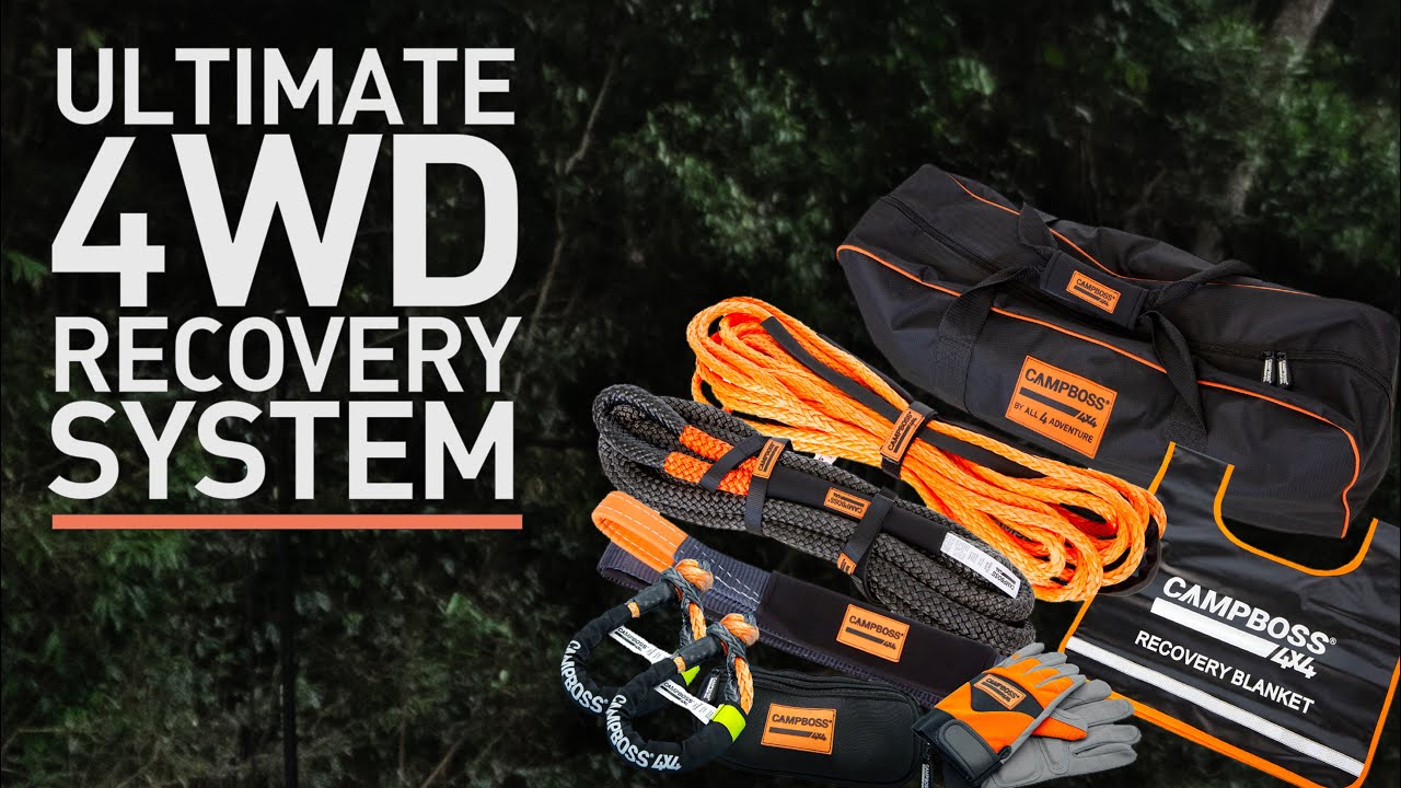 Unboxing the PREMIUM 4WD Recovery System: Recovery rope + extension ...