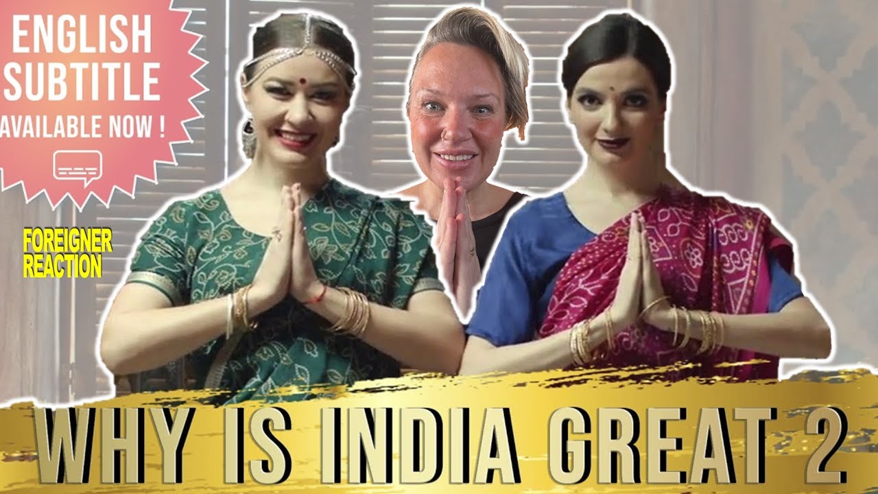 WHY IS INDIA GREAT 2 REACTION | भारत महान क्यों है 2 @NicoleInIndia # ...