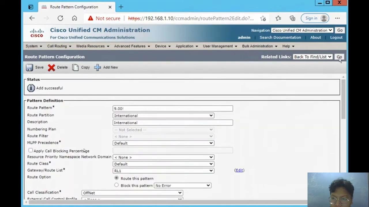 membuat CSS dan Partition pada CUCM - YouTube