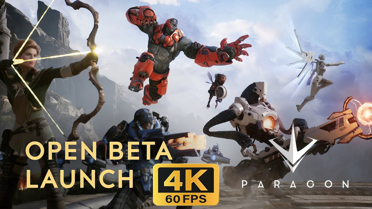 Paragon 4K@60 - Open Beta Launch Trailer - YouTube