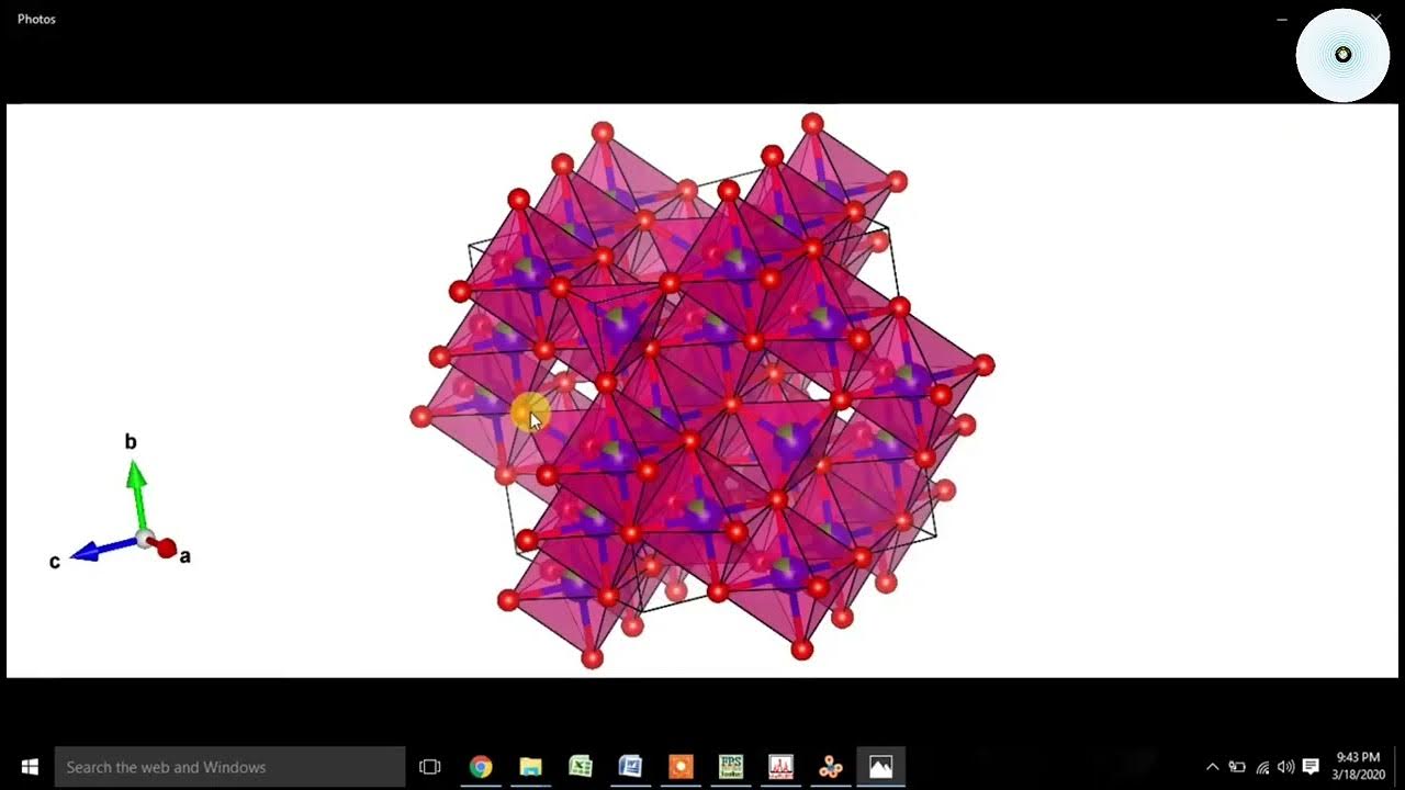 Crystal Structure of NiFe2O4 Ferrite and CIF Rietveld Refinement FullProf VESTA software - YouTube