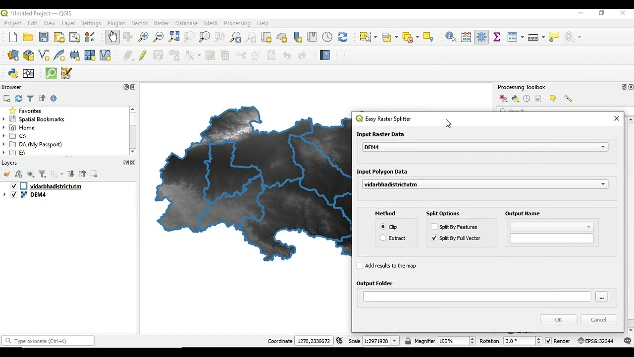 Clipping A Raster With Each Polygon Of A Multi polygon Feature In QGIS clipping-a-raster-with-each-polygon-of-a-multi-polygon-feature-in-qgis