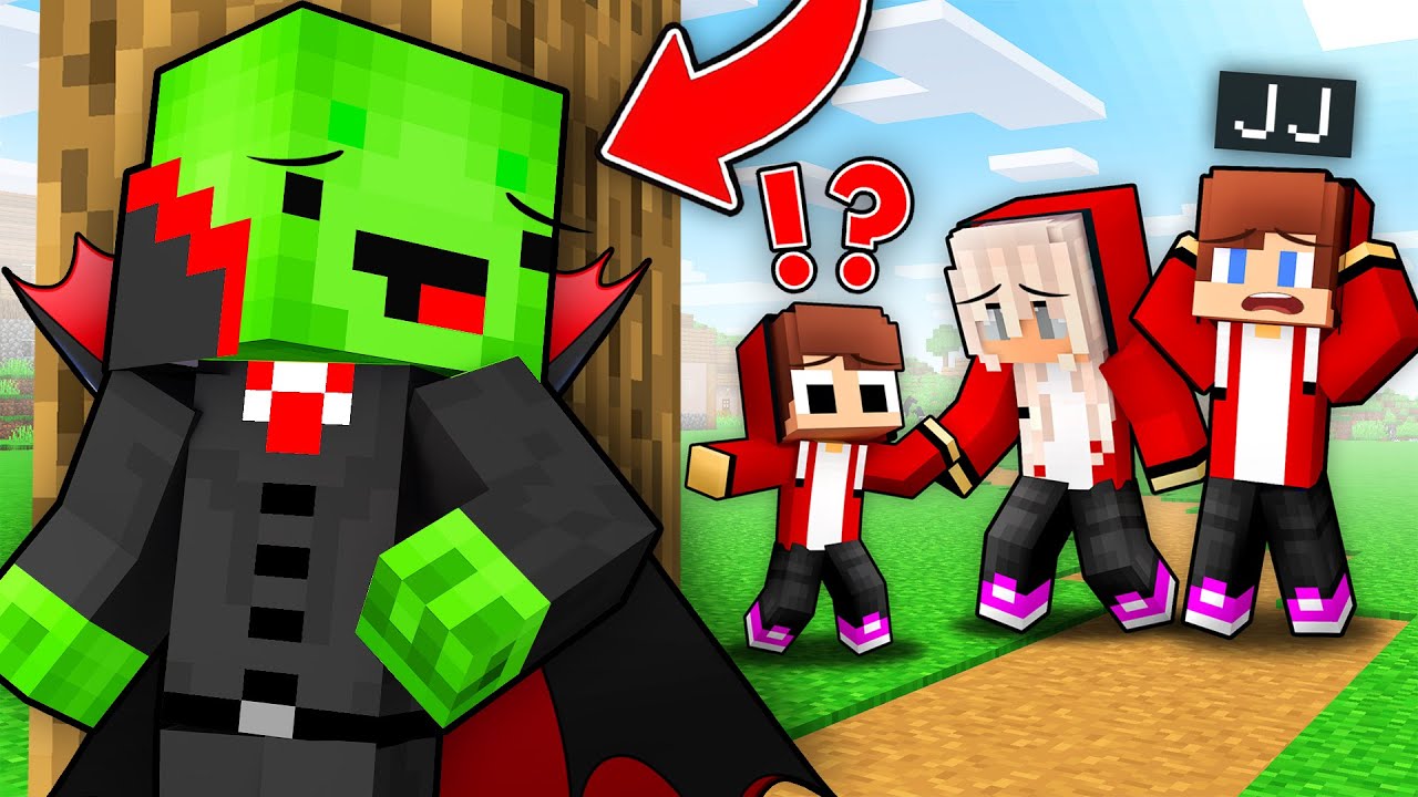 Mikey Became VAMPIRE to Prank JJ Family in Minecraft - Maizen - YouTube