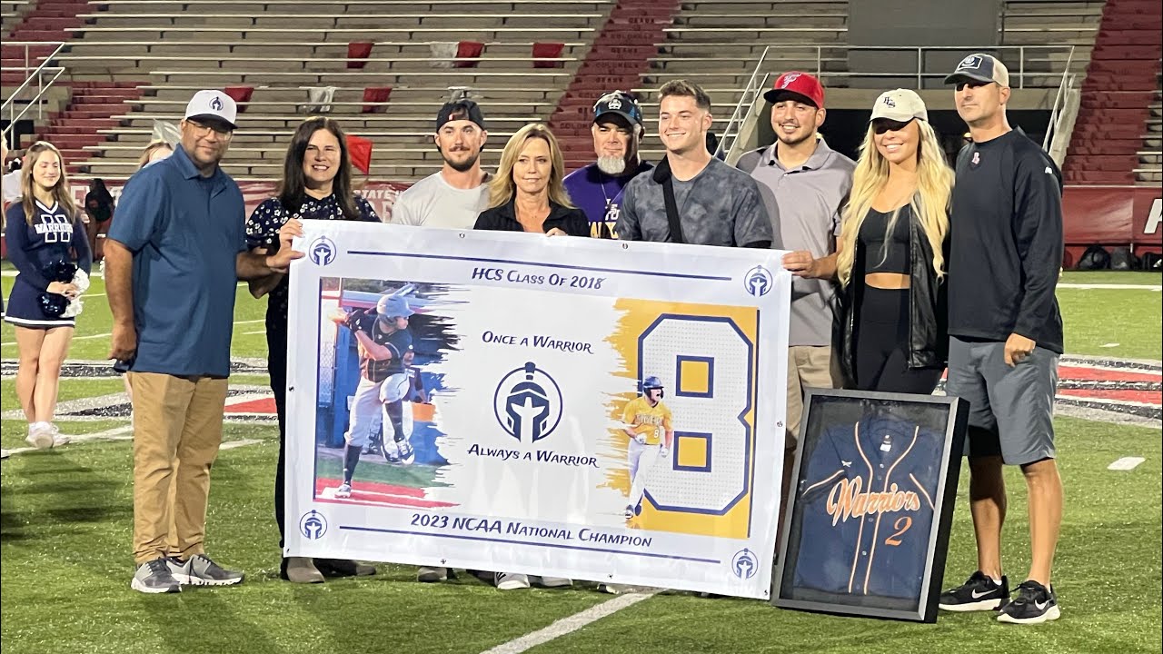 WATCH: Houma Christian celebrates “Gavin Dugas Day” to honor its LSU ...