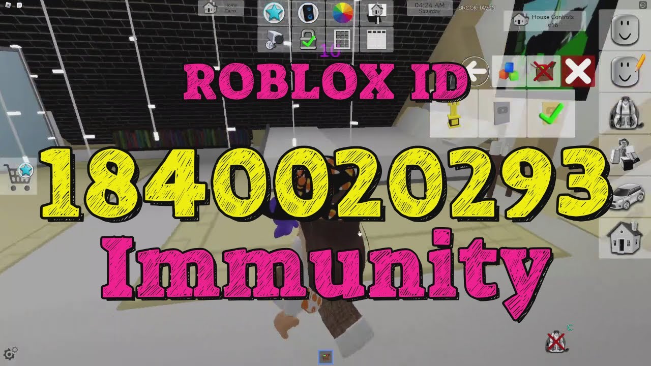 IMMUNITY Roblox Song Codes - YouTube