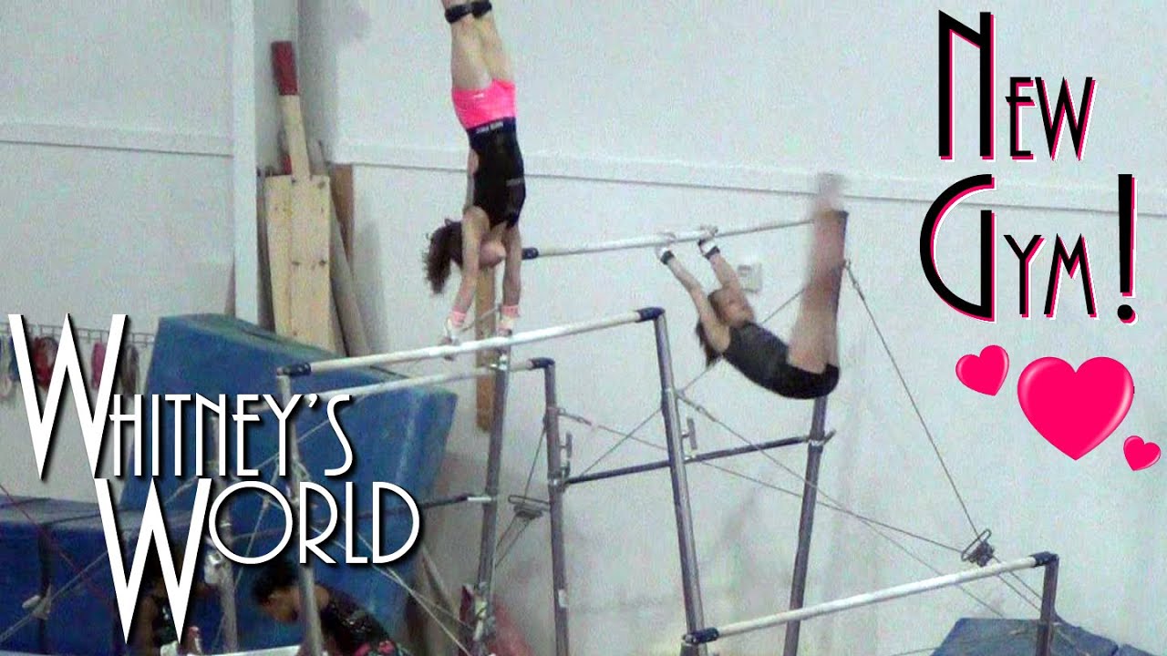 Bars Workout at My New Gym | Whitney in the Gym - YouTube