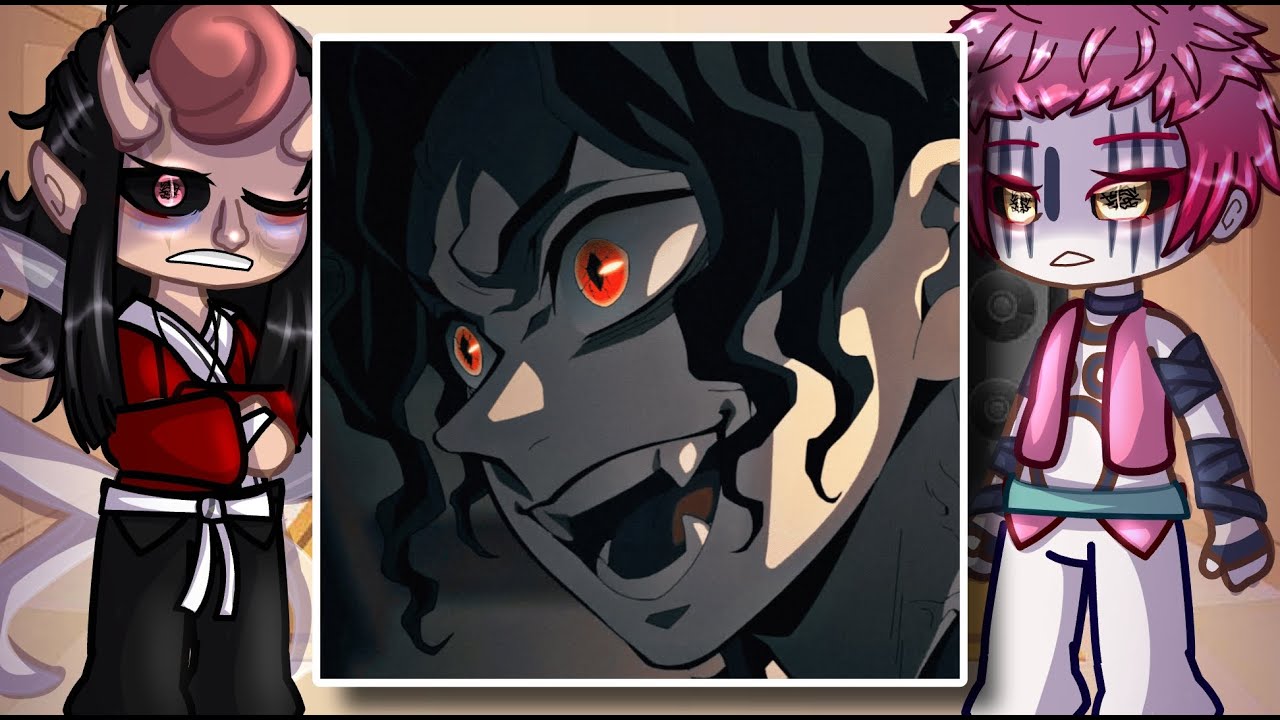 Upper Moons React To Muzan Kibutsuji // Demon Slayer // Gacha Club ...