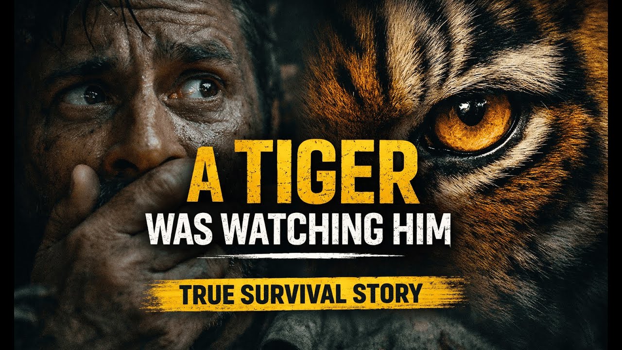 He Survived Because a Tiger Was Watching Him | A True Survival Story ...