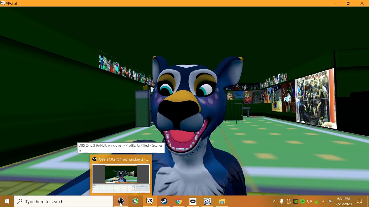 VRCHAT SPAGHET public e621 kangaroo avatar pt 2 - YouTube