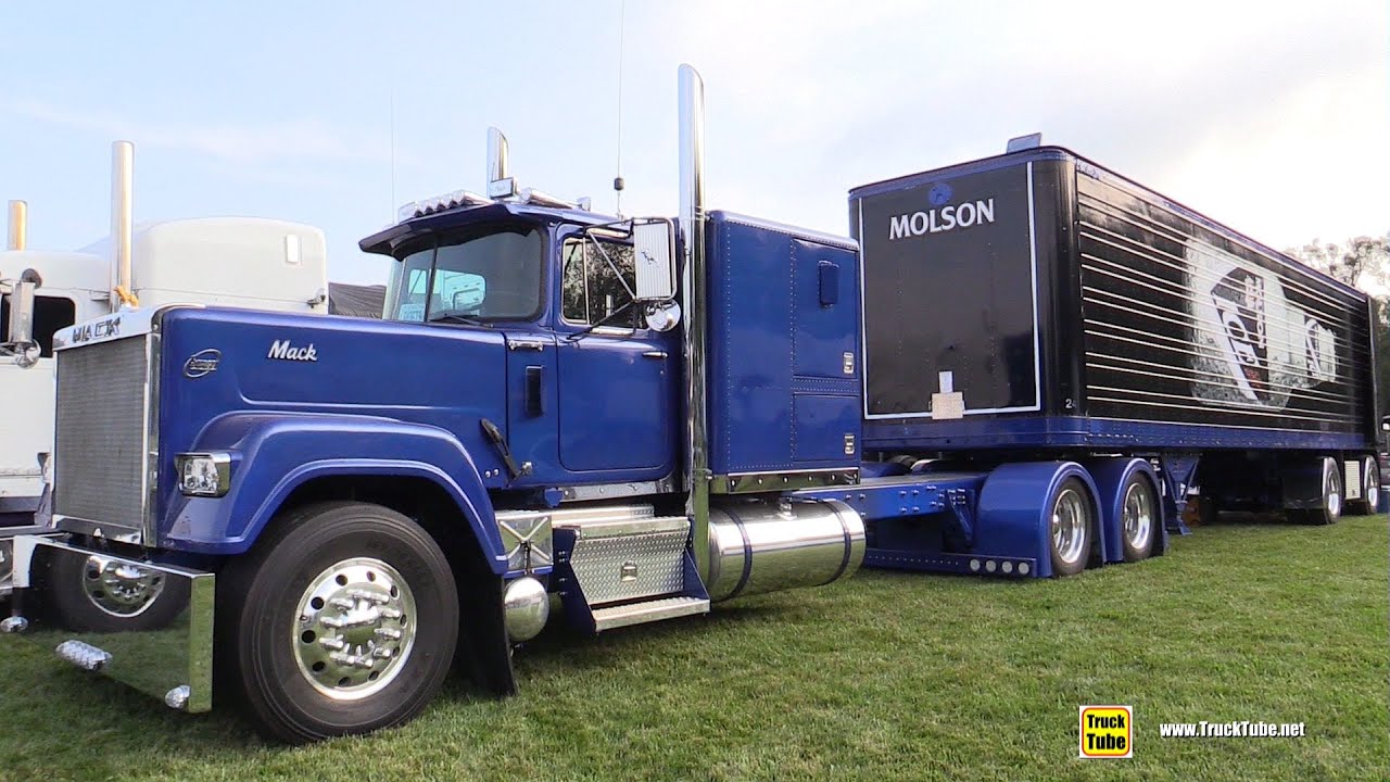 1988 Mack Super Liner Vintage Truck - Exterior Tour - YouTube