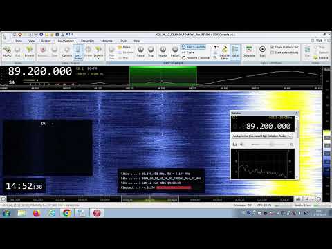 UNID! FM DX Es- 110621 1251UTC - 89.2 Radio Zvezda - Kerch (KR) 3kW / Radio Mayak - Sochi (KD) 4.9kW