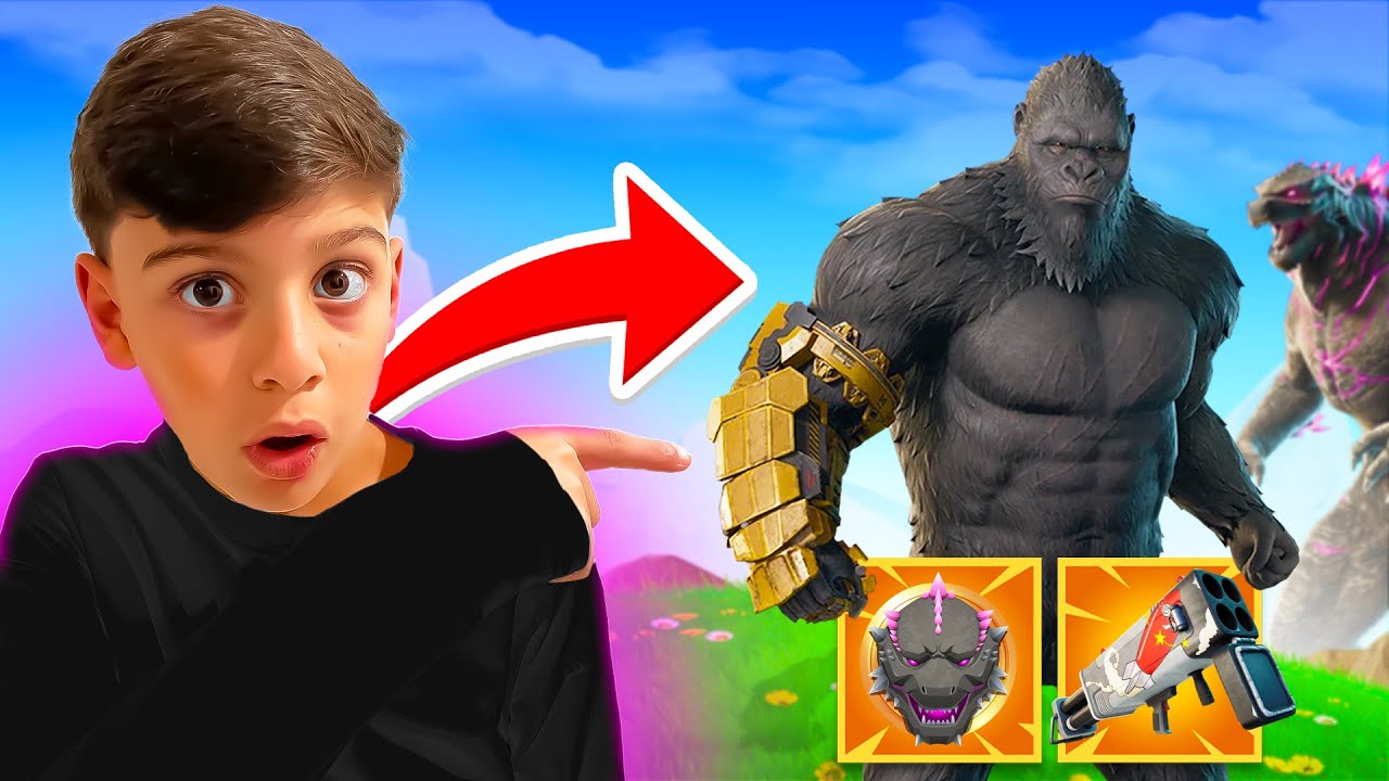 Conquer Godzilla's Rewards with Kong! (Fortnite Update & Guide) - YouTube