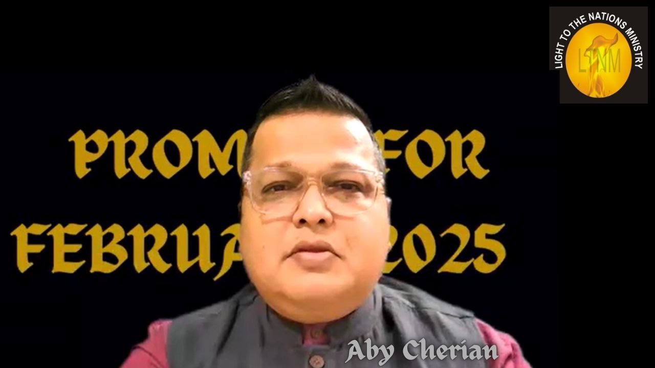 OPERATE FROM A PLACE OF REST THROUGH FAITH | Br Aby Cherian | PROMISE ...
