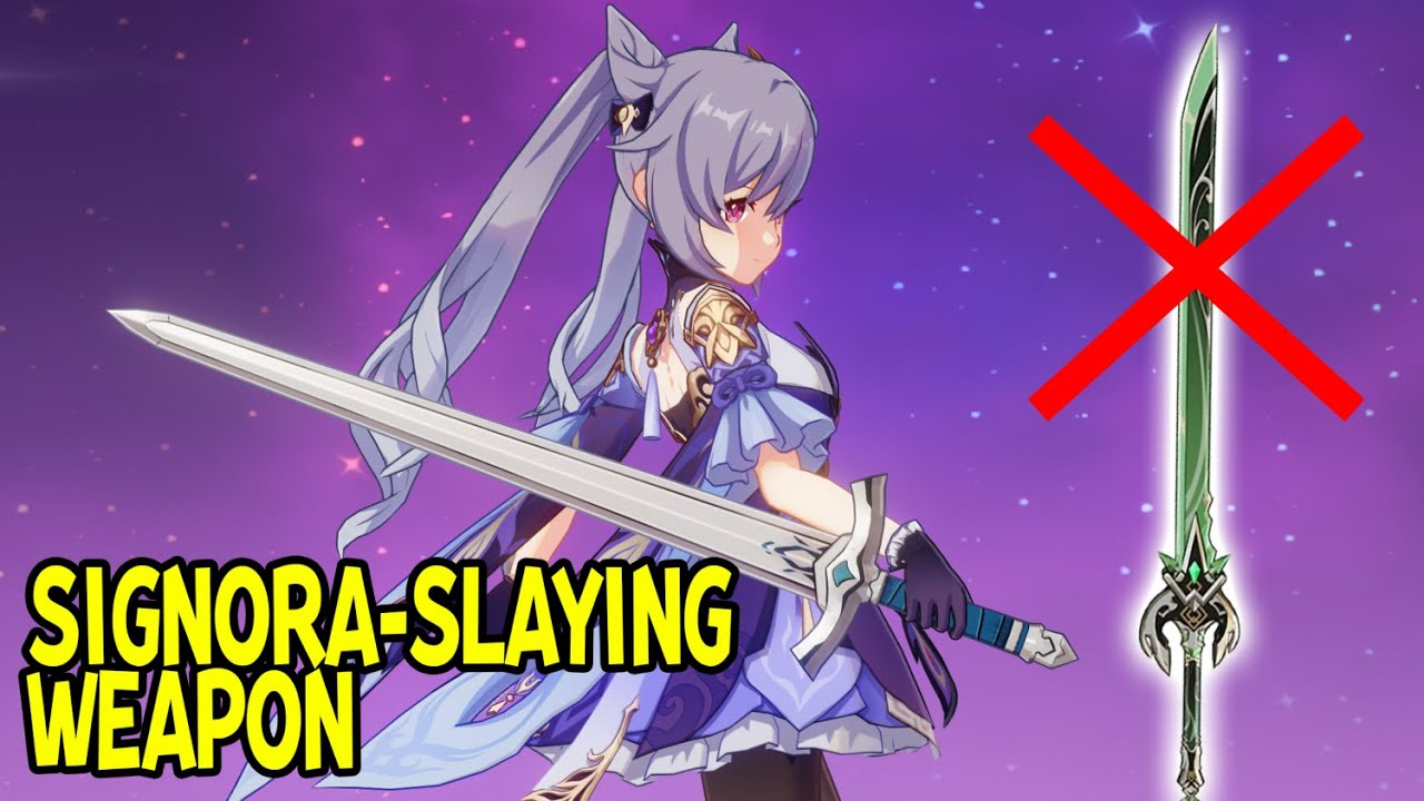 Dull Blade Gaming | The Signora-Slaying Weapon [Genshin Impact] - YouTube