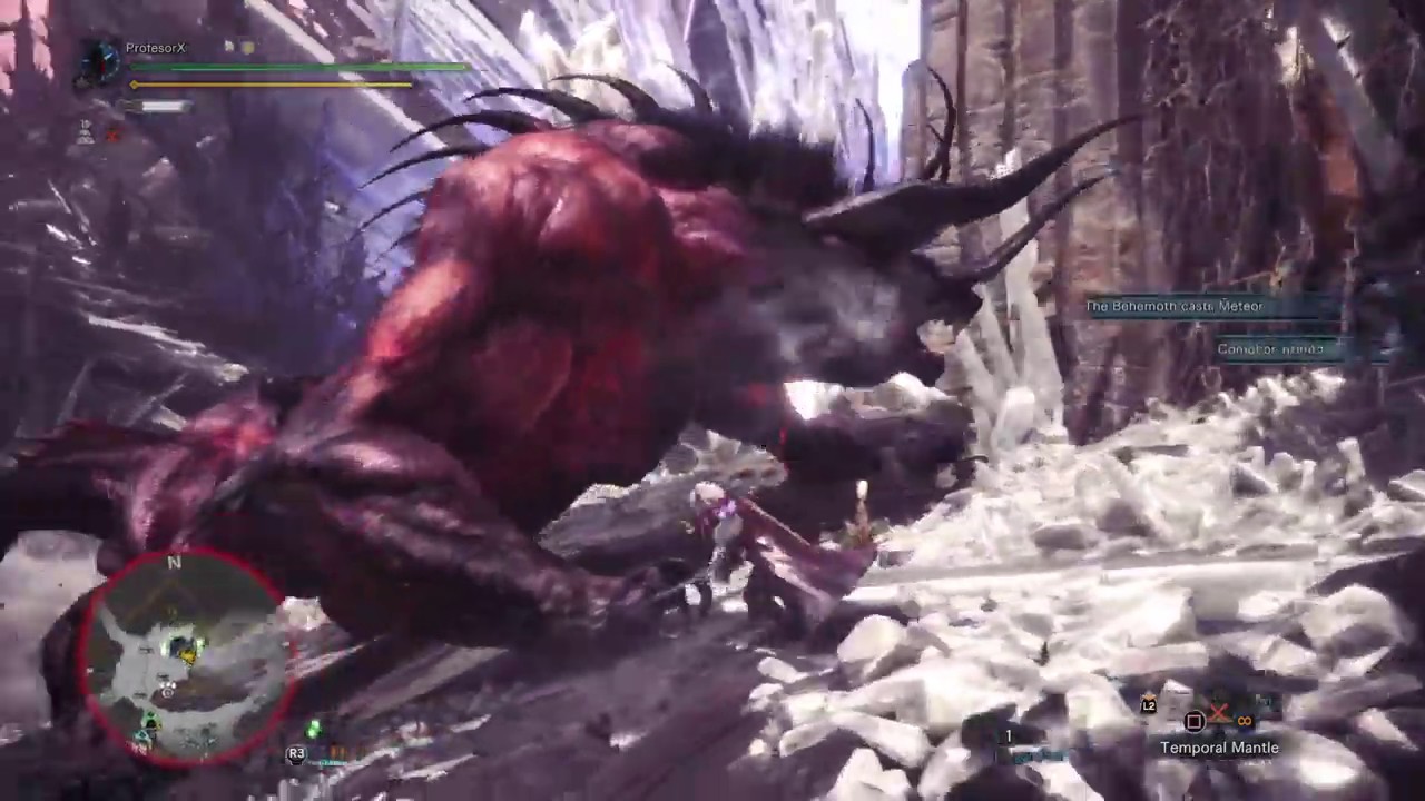 [MHW] Extreme Behemoth solo (SnS) - YouTube