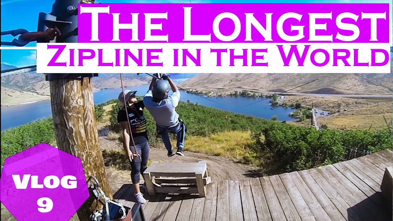Utah Zip line| The Longest zip line over water in the world| Most Epic ...