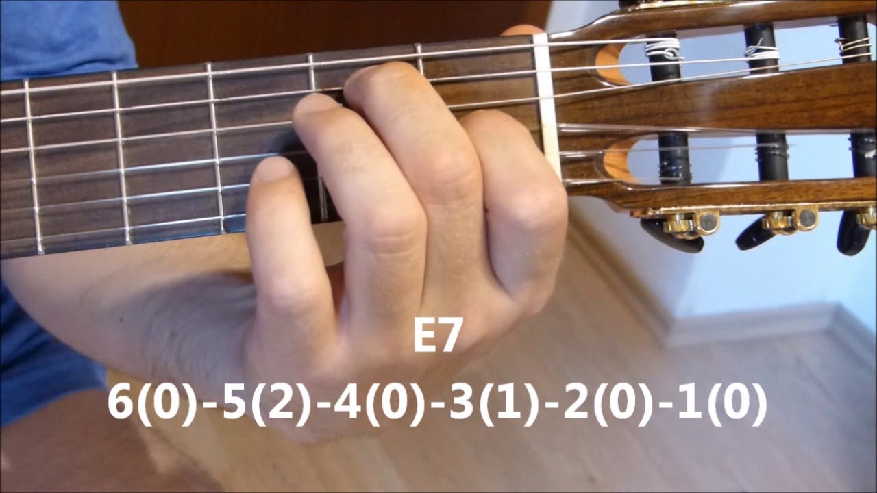 E-septimi (E7) (Kitaran soinnut) - YouTube