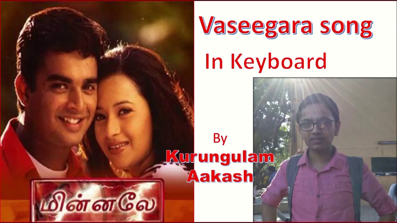 Vaseegara song in Keyboard | Piano notes | Minnale | BGM | Harris ...