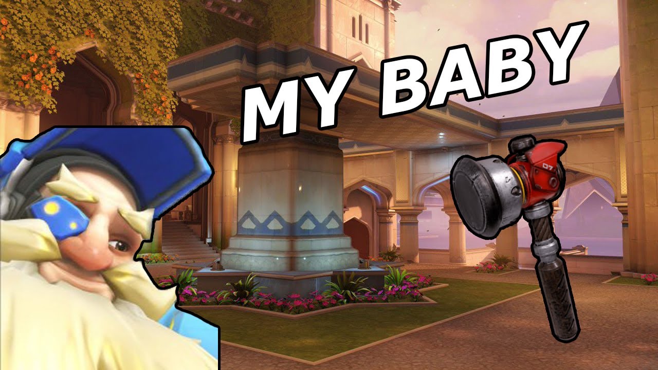 TORB 1v1 HAMMER ONLY, OVERWATCH FUNNY MOMENTS - YouTube