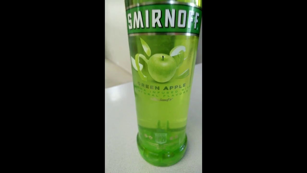 Smirnoff Vodka and jolly rancher Mixing liquid Science - YouTube