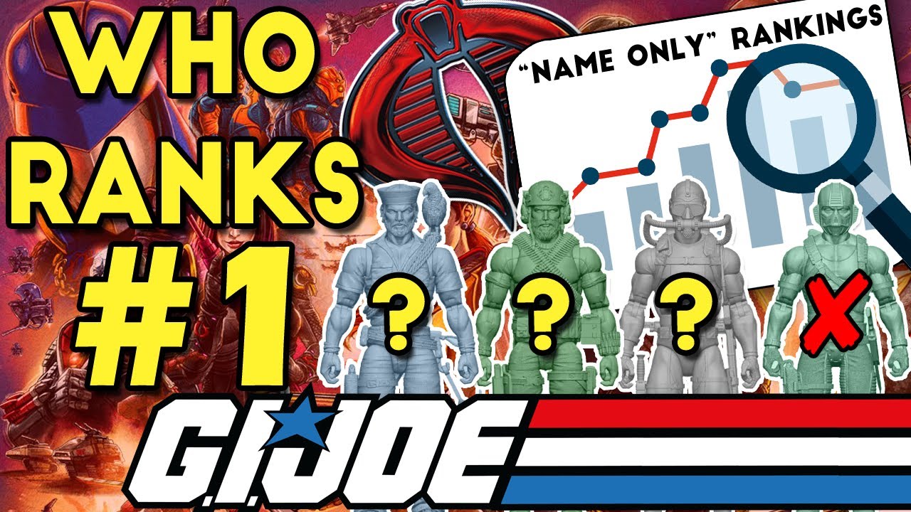 GI Joe Classified - EVERY Pipeline Figure Ranked! | Who Is The Shelf ...
