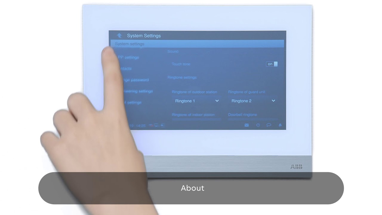 How to update the firmware of IP touch panel - YouTube