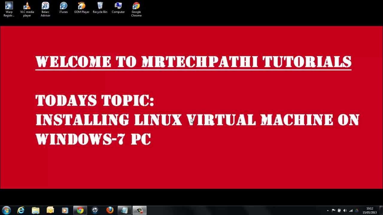 Installing Oracle Virtual Machine Applicaiton on Windows 7 - YouTube