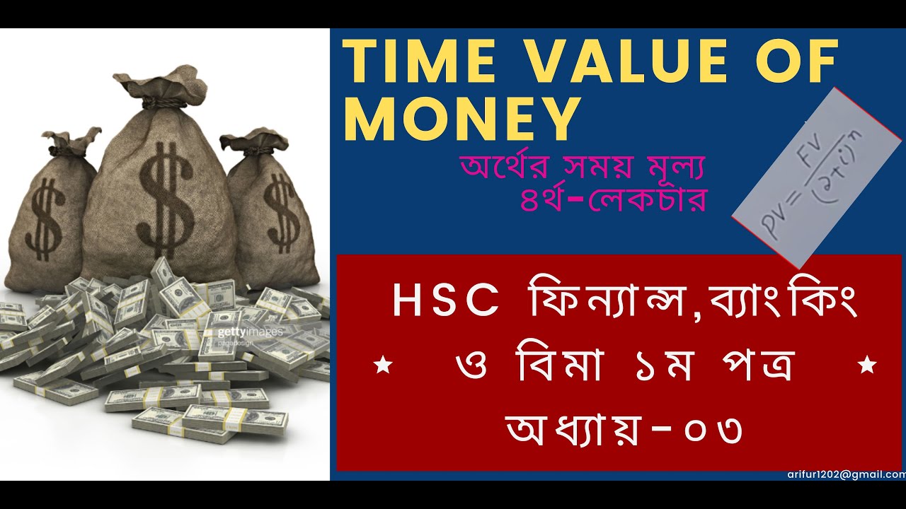 HSC Finance, Banking & Insurance 1st paper Chapter 03 Time Value of ...