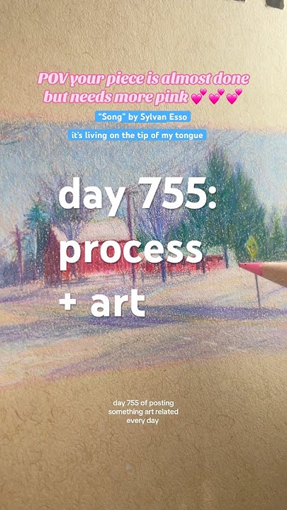 day 755: real time process + new art - YouTube
