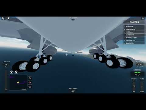 testing the boeing triple 7 in project flight - YouTube