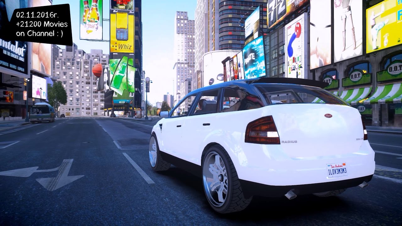 GTA V Vapid Radius - GTA V MOD ENB | 2.7K / 1440p ! _REVIEW - YouTube