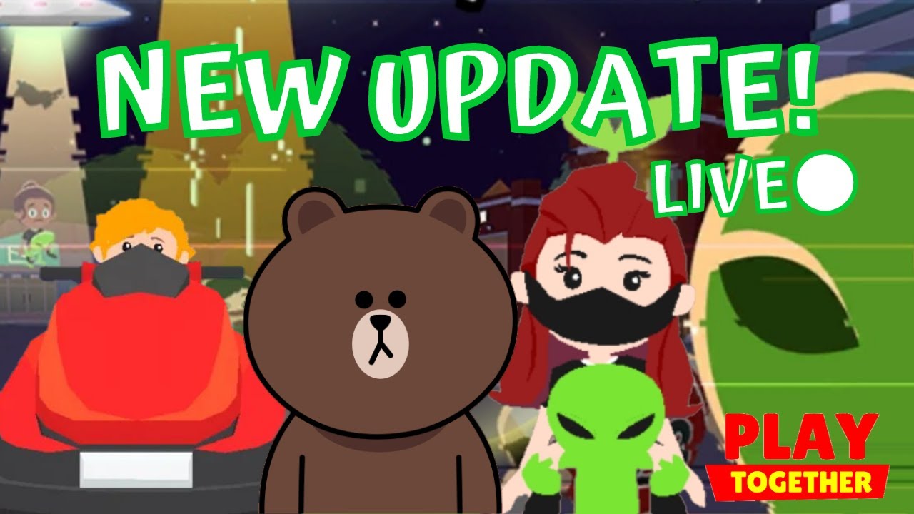 NEW UPDATE STREAM | LINE FRIENDS, ALIENS, AND BOATS?! | Play Together ...