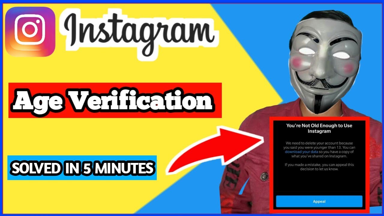 How To Verify Your Age On Instagram 2024 | Instagram Age Verification ...