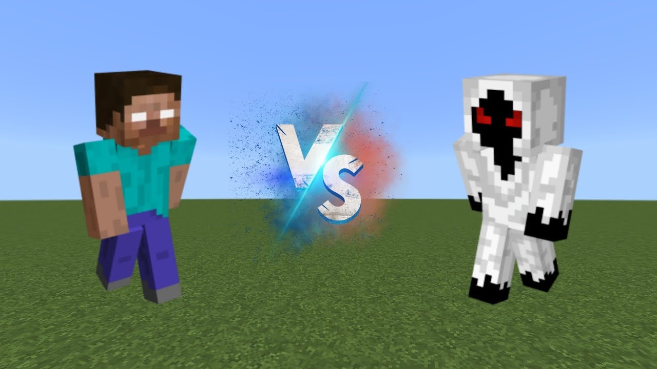 Herobrine Vs Entity 303 Epic Minecraft Battle Youtube