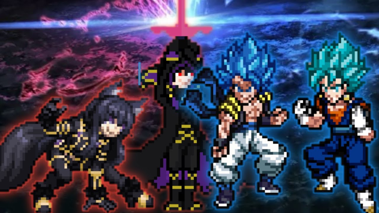 Delta X(New) & Cid Kagenou(Shadow) VS Gogeta DBS(AF) & Vegito DBFZ in ...