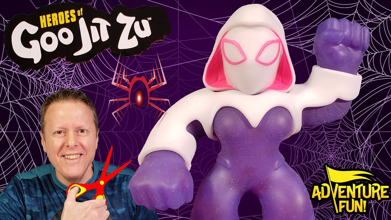 What’s Inside 6 Heroes of Goo Jit Zu Including Ghost Spider & Miles ...