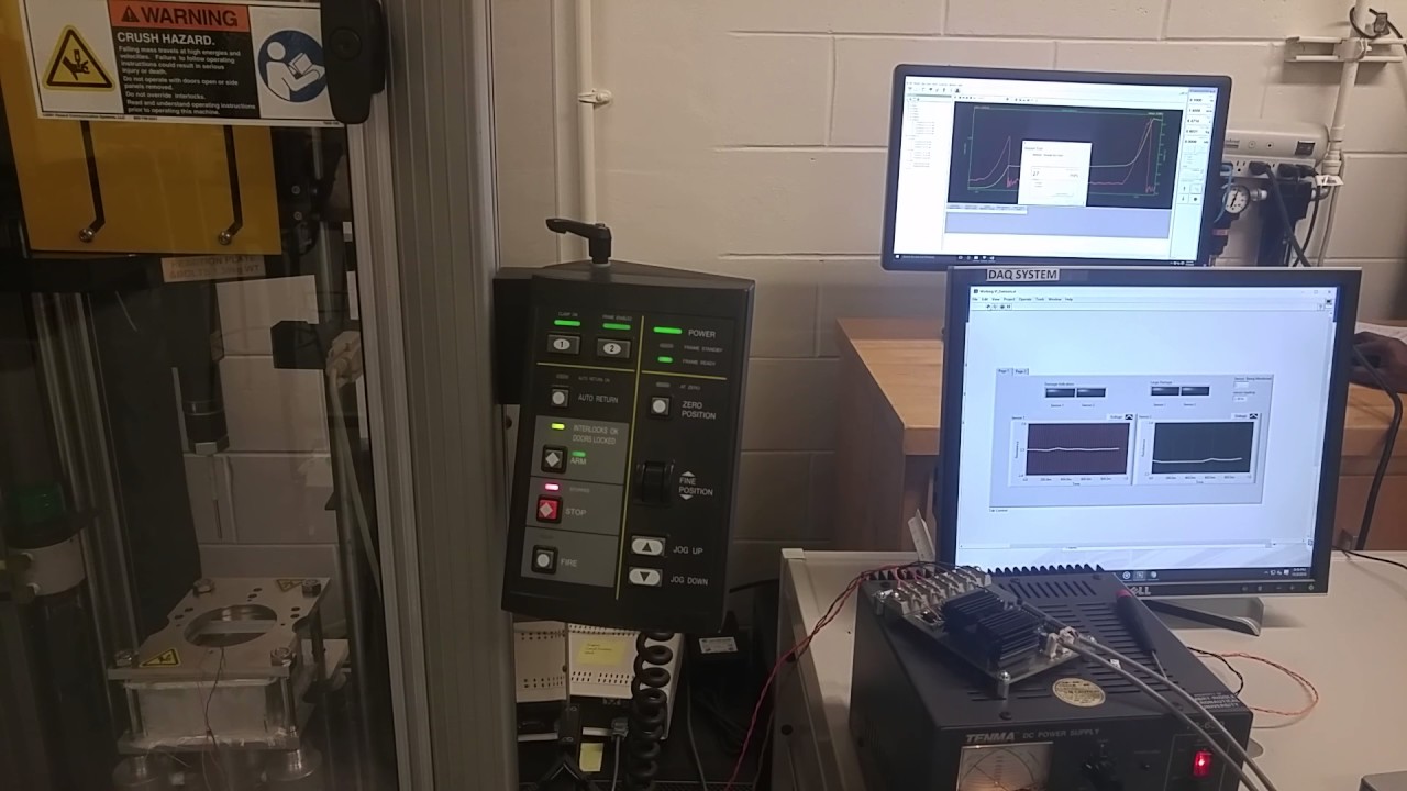 Dynamic Impact testing - YouTube