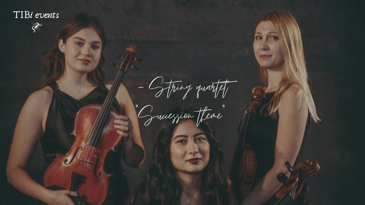 TIBi Events - Cinematic String Quartet ''Succession theme'' - YouTube