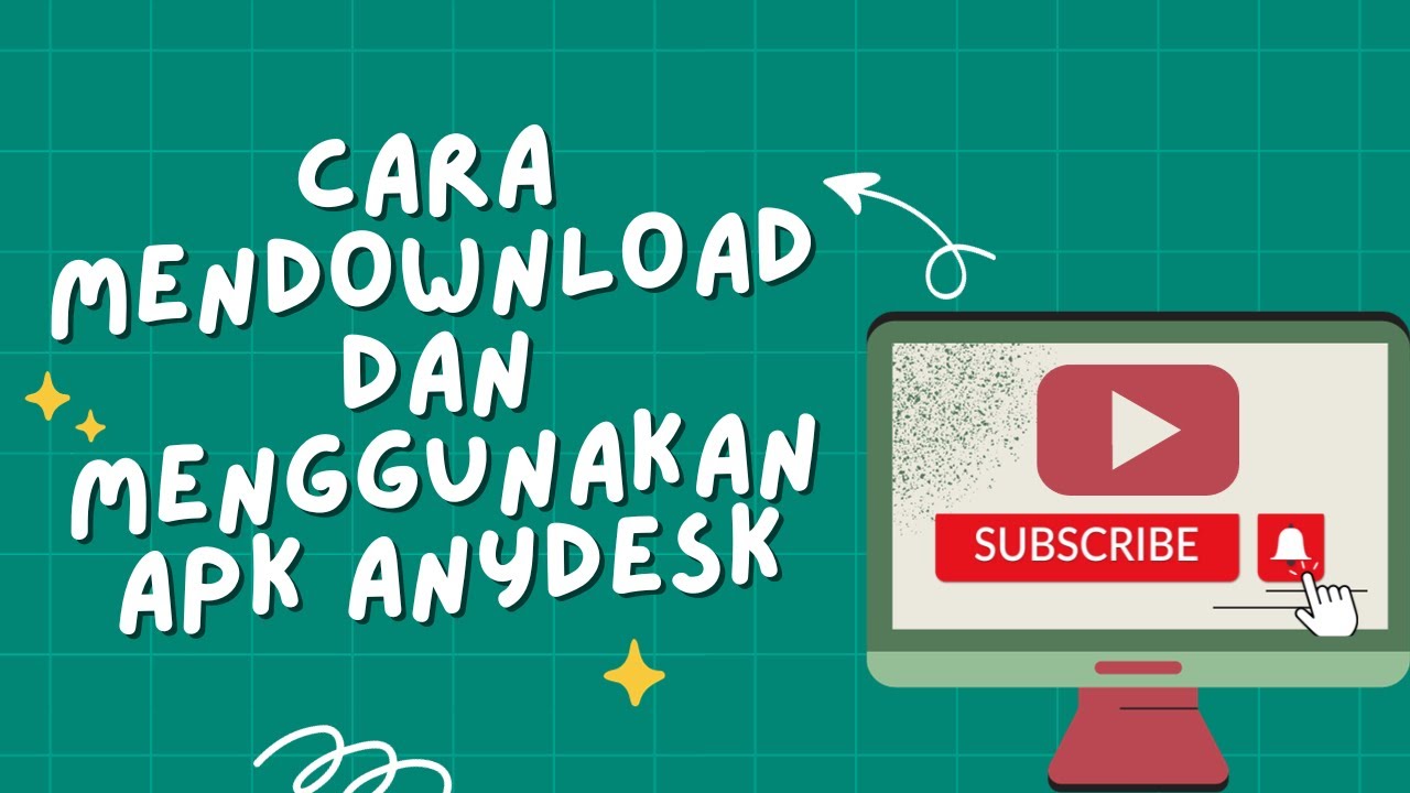 Cara Mendownload dan Menggunakan Aplikasi Anydesk - YouTube