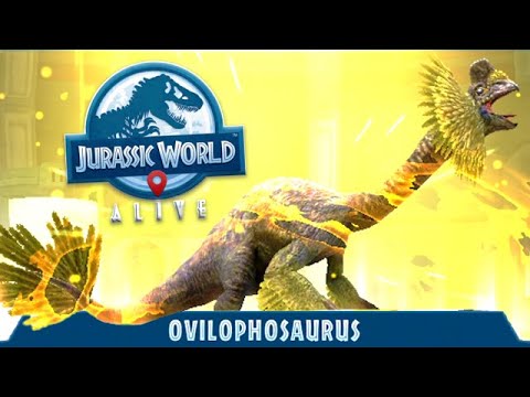 NEW OVILOPHOSAURUS EPIC HYBRID UNLOCKED (JURASSIC WORLD ALIVE) - YouTube