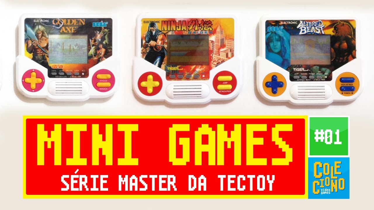 Minigames Série Master da Tectoy - YouTube