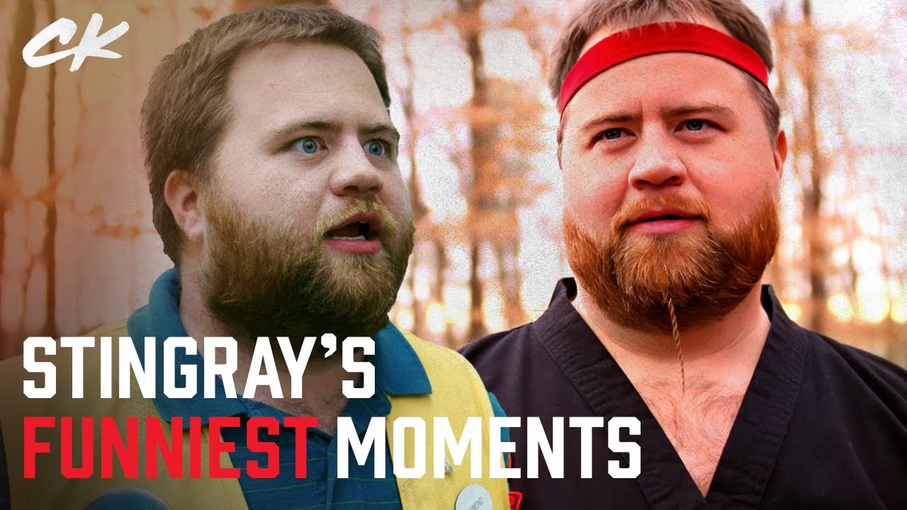 Stingray's Funniest Moments Compilation | Cobra Kai (Paul Walter Hauser ...