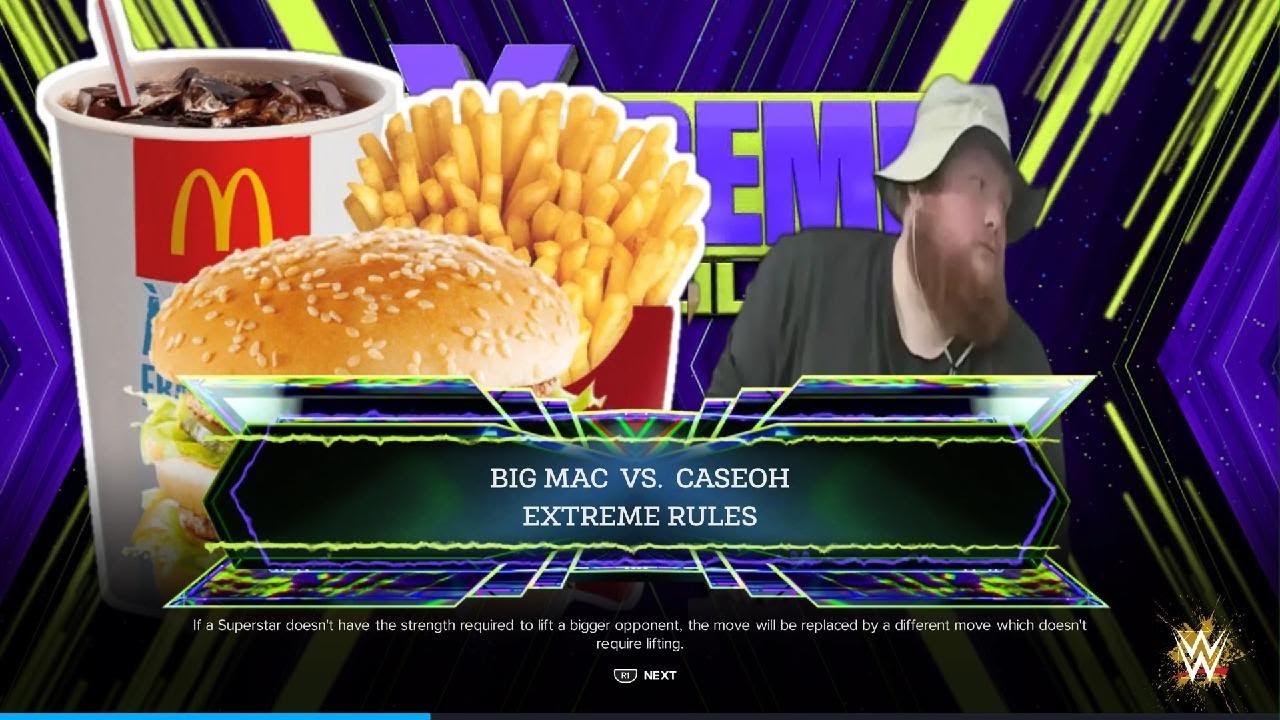 Caseoh VS Big Mac!!! - YouTube
